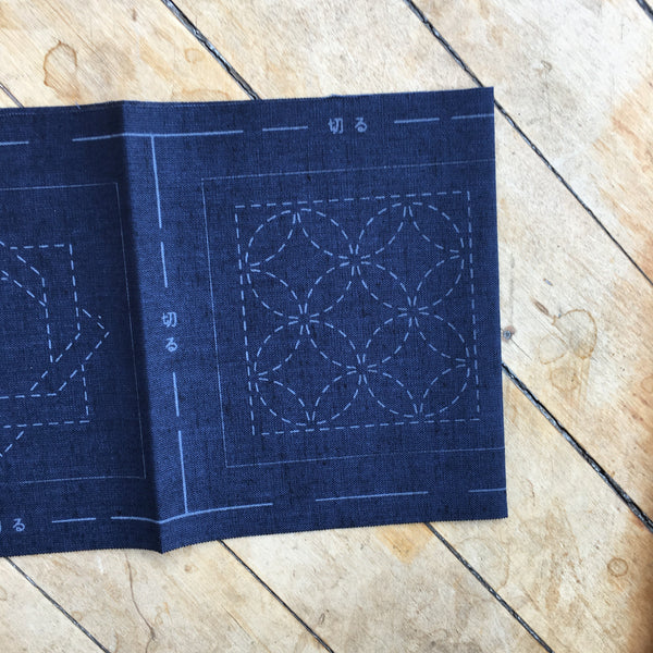 Sashiko Coaster Kit – Sarah's Fabrics